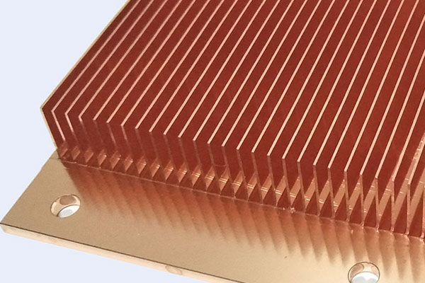 Heat sink with skived fins news - DECALUMA